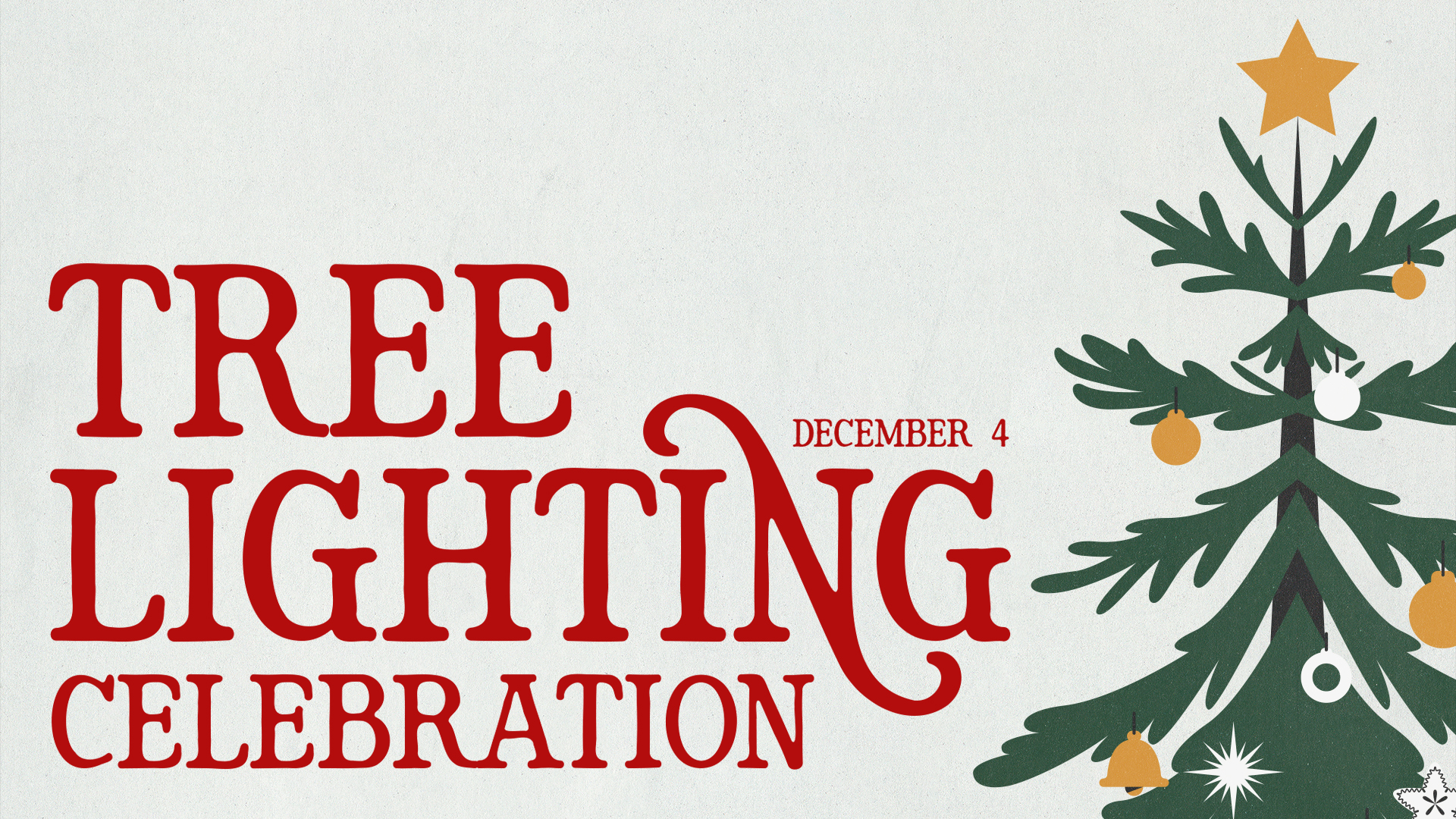 Tree Lighting Celebration - Remix Church Media Events - Church Graphics