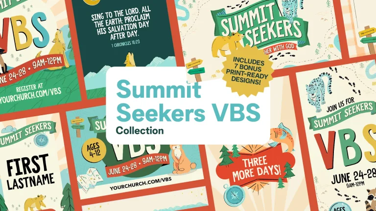 Summit Seekers VBS Collection - Remix Church Media - Church Graphics