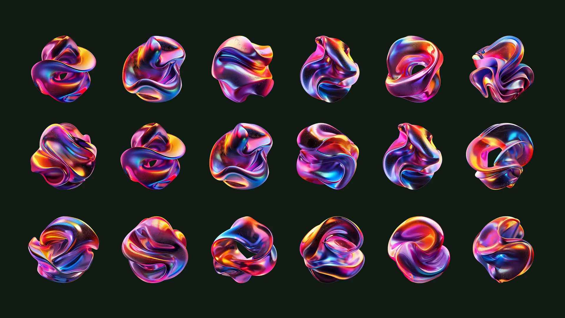 Vivid Molten Blobs - Remix Church Media Design Toolkits - Church Graphics