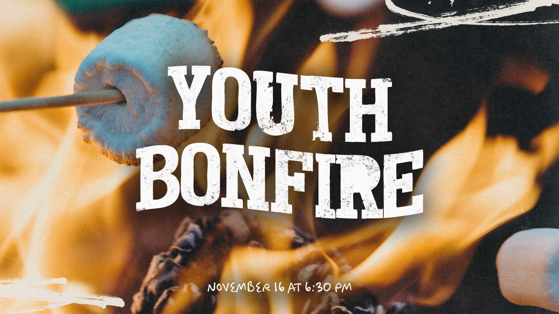 Youth Bonfire - Remix Church Media Events - Church Graphics