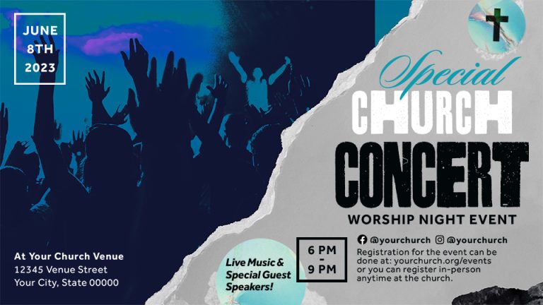 Church Concert - Remix Church Media Events - Church Graphics