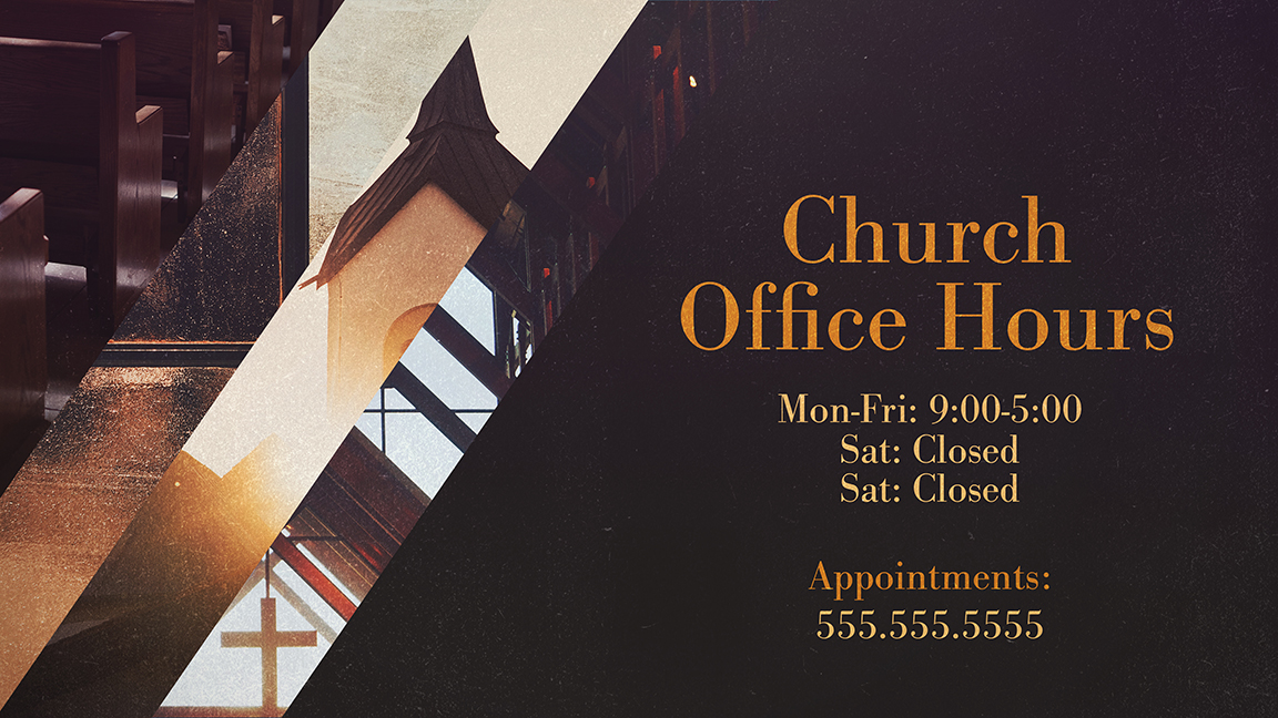 Church Office Hours - Remix Church Media