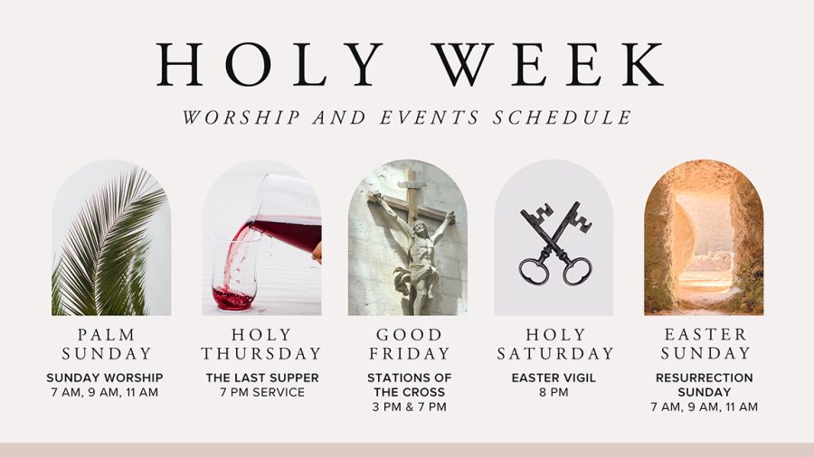 Holy Week Schedule - Remix Church Media